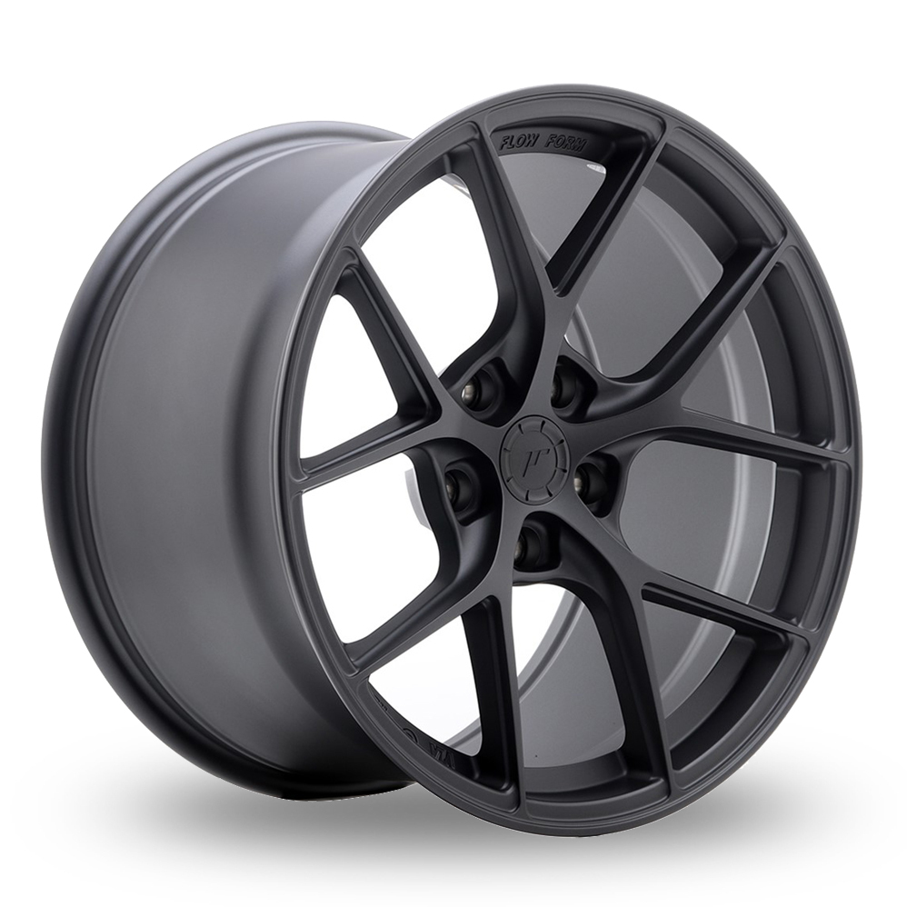 Japan Racing SL01 (10.5x18) (Custom Fitment) Matt Gun Metal 18" Alloy ...