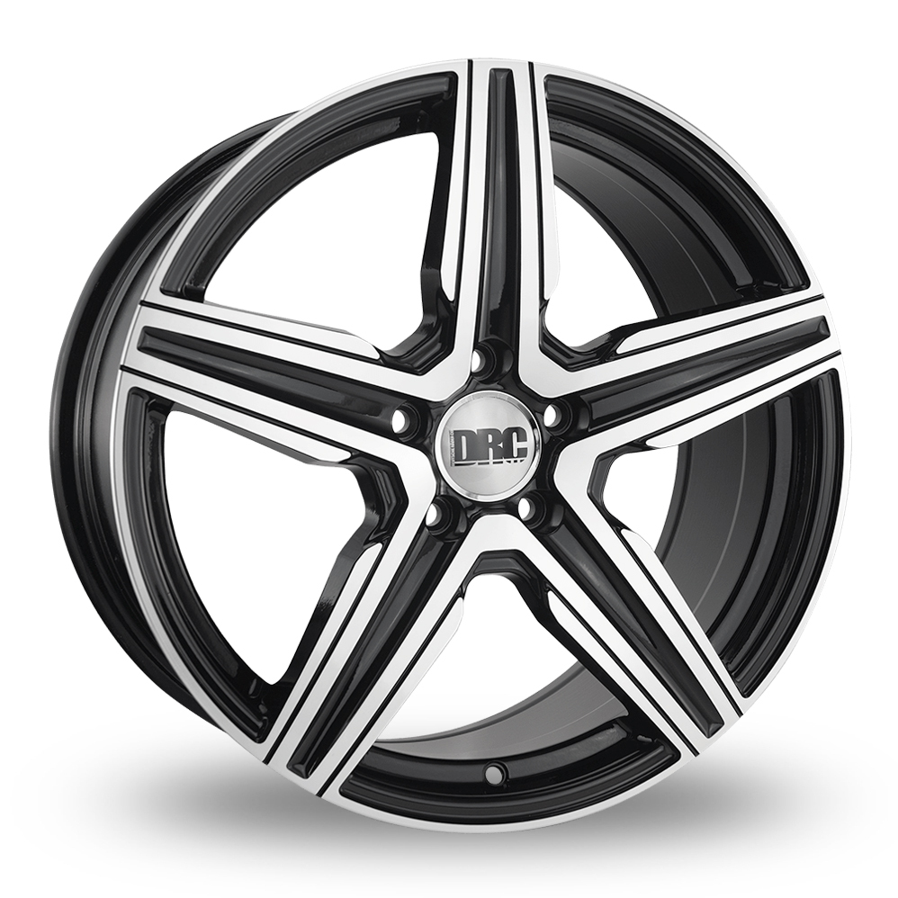 Buy 18" DRC DMV (Special Offer) Black Polished Alloy Wheels - Wheelbase