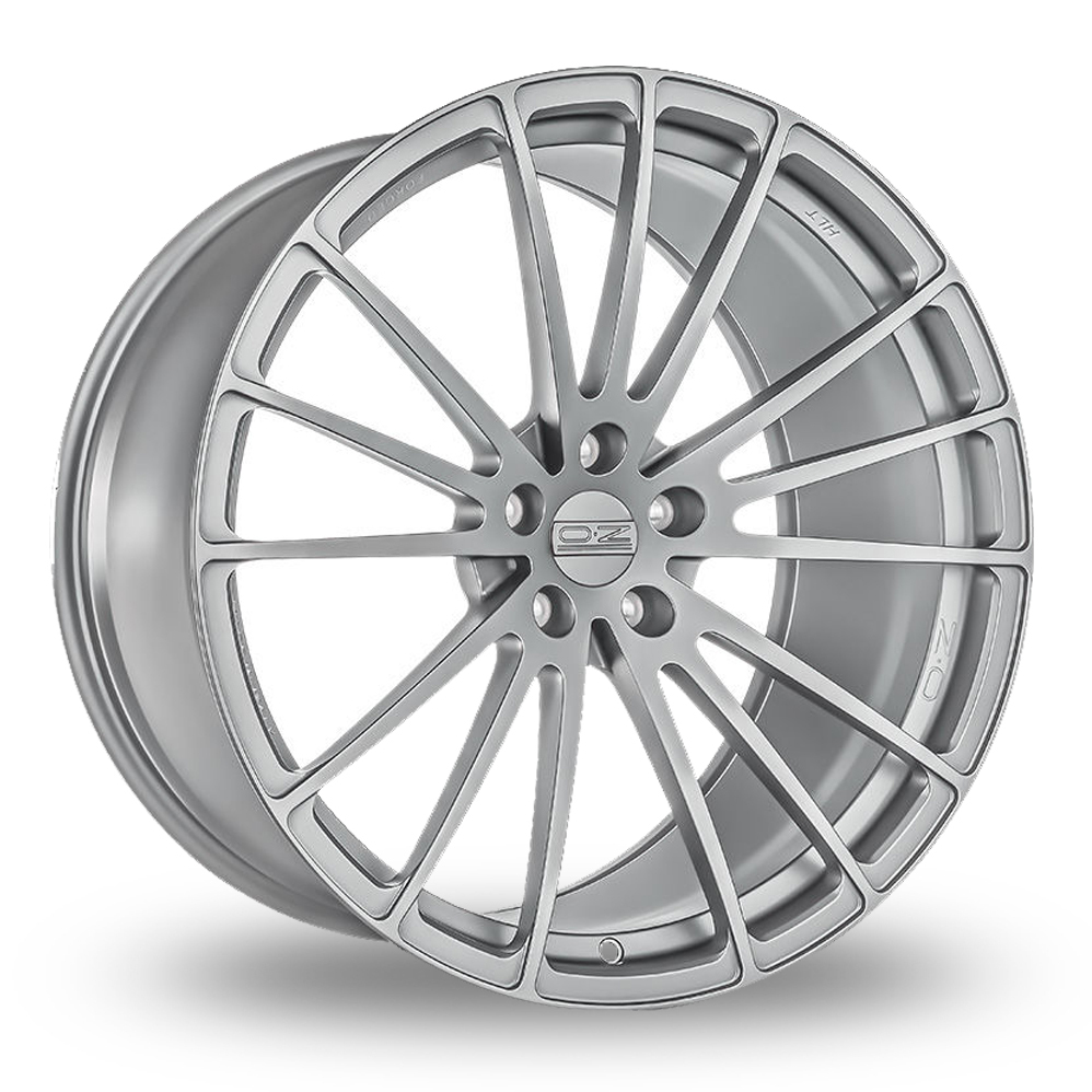 OZ Racing Forged Ares Race Silver 21" Wider Rear Alloy Wheels - Wheelbase