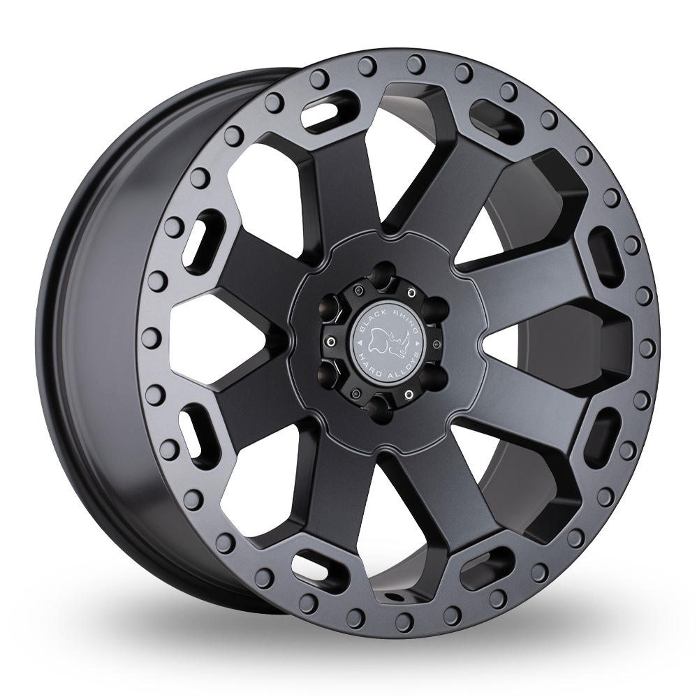 Black Rhino Warlord (Special Offer) Matt Gun Metal 18" Alloy Wheels ...