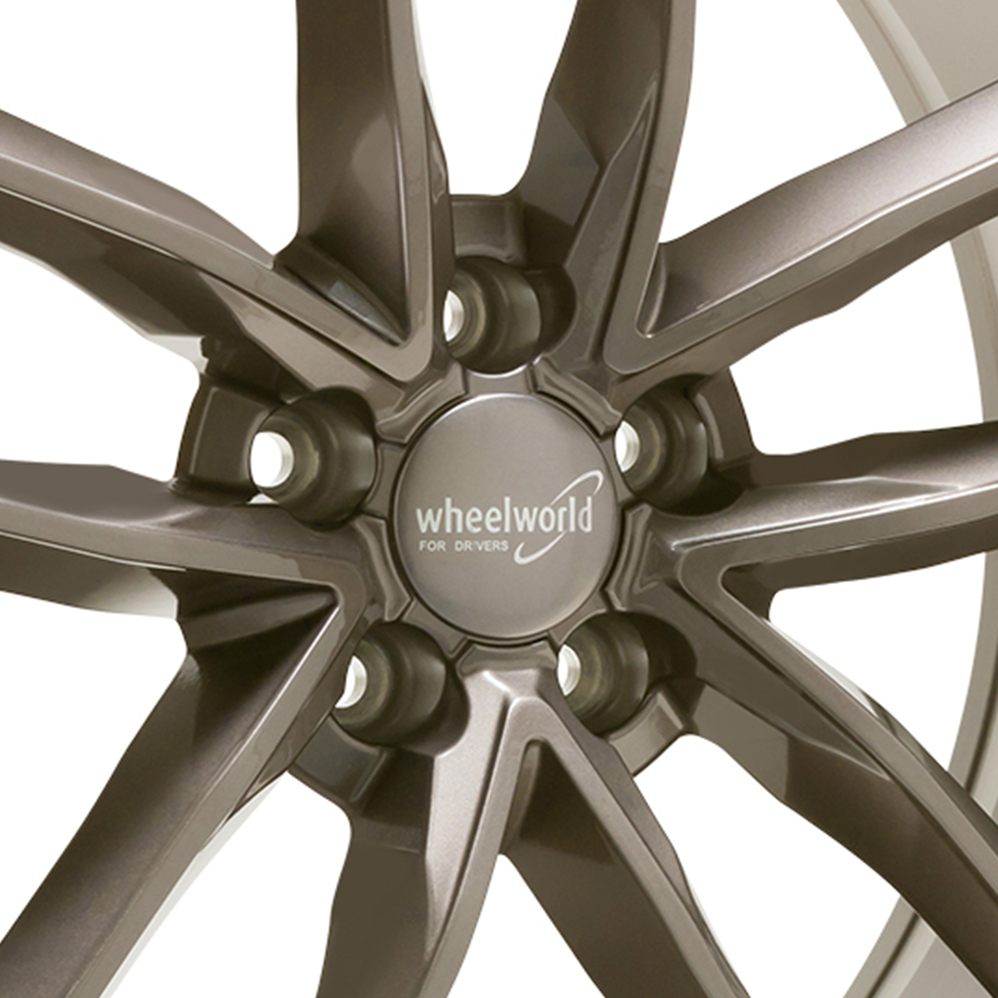 Wheelworld WH33 Platinum Grey 21" Alloy Wheels - Wheelbase
