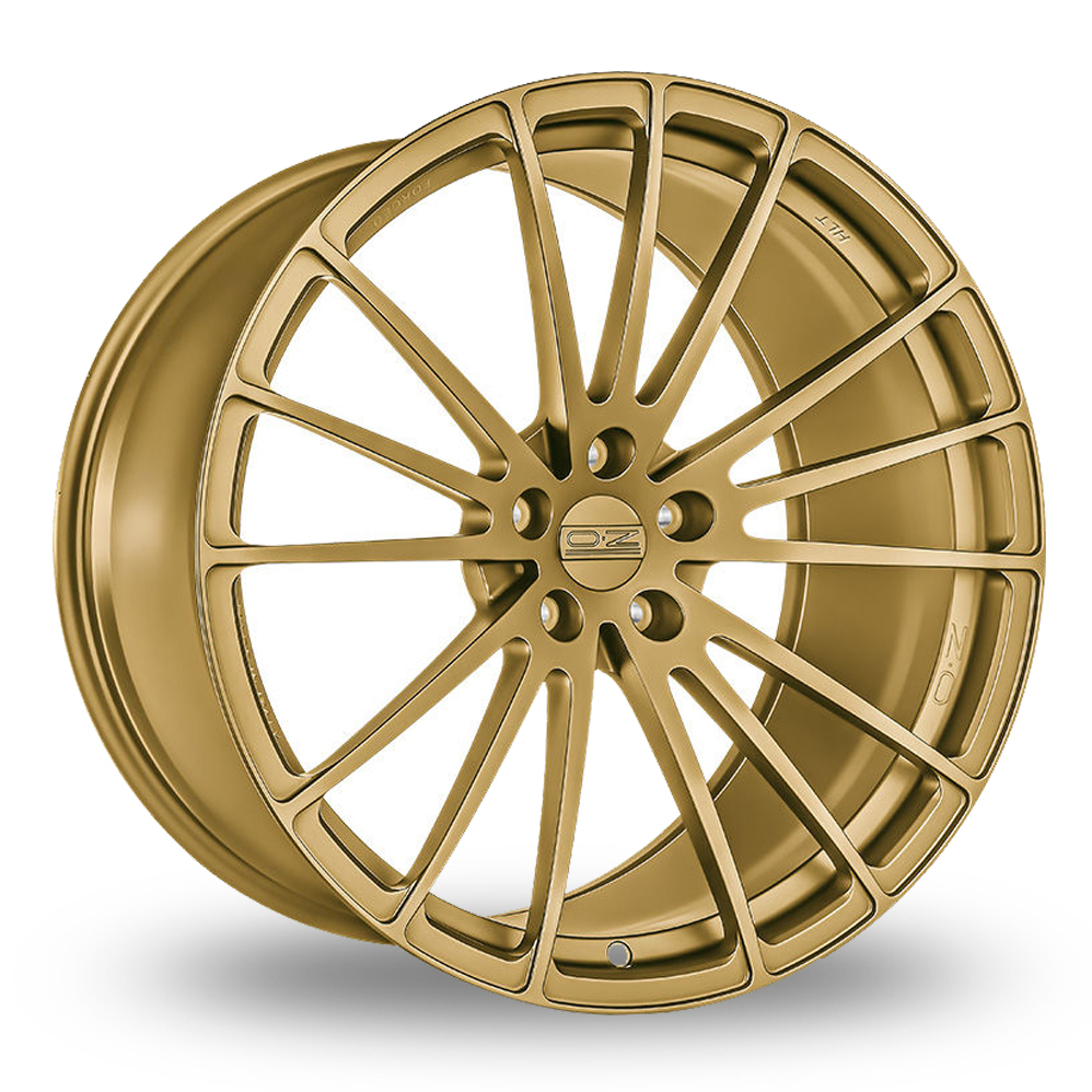 OZ Racing Forged Ares Race Gold 21" Wider Rear Alloy Wheels - Wheelbase