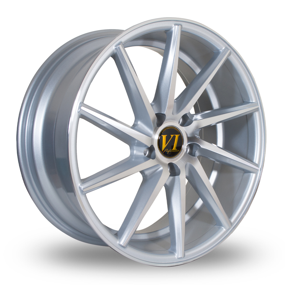 6Performance ESH Silver Polished 19" Alloy Wheels - Wheelbase