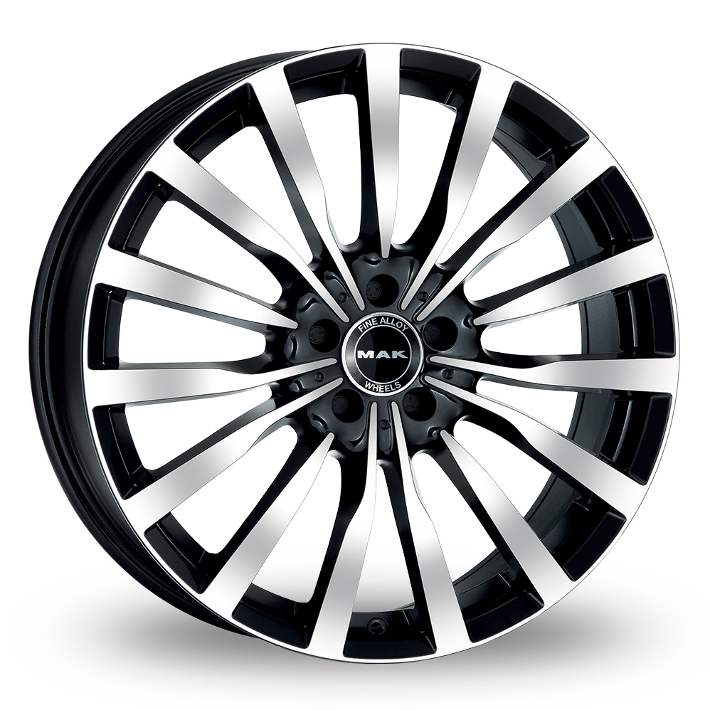 17" MAK Krone Black Mirror Alloy Wheels | Wheelbase Alloys
