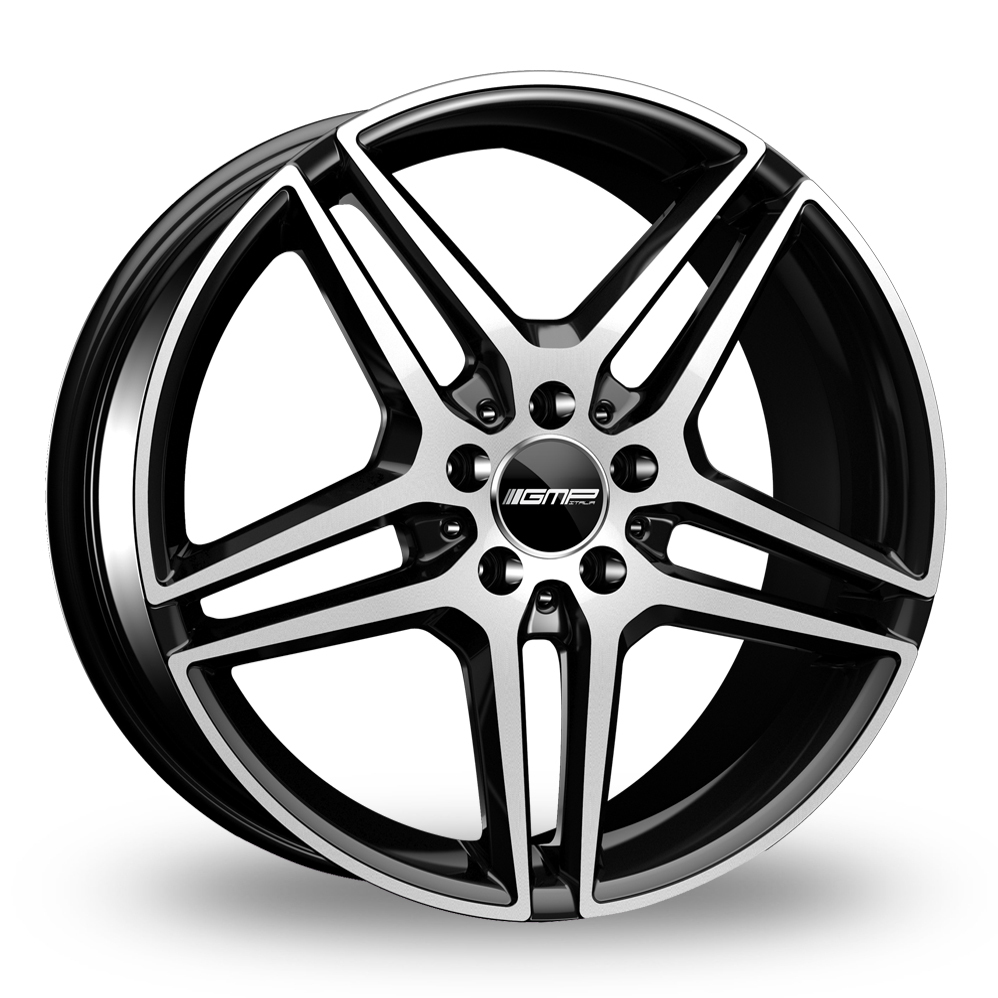 GMP Italia Mythos Black Polished 18" Alloy Wheels - Wheelbase