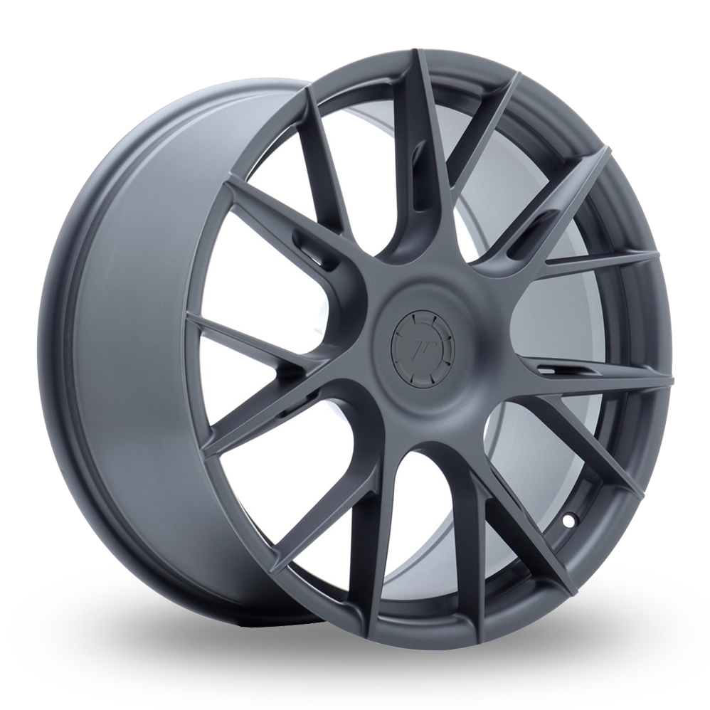 Japan Racing JR42 (8.5x19) (Custom Fitment) Matt Gun Metal 19" Alloy ...
