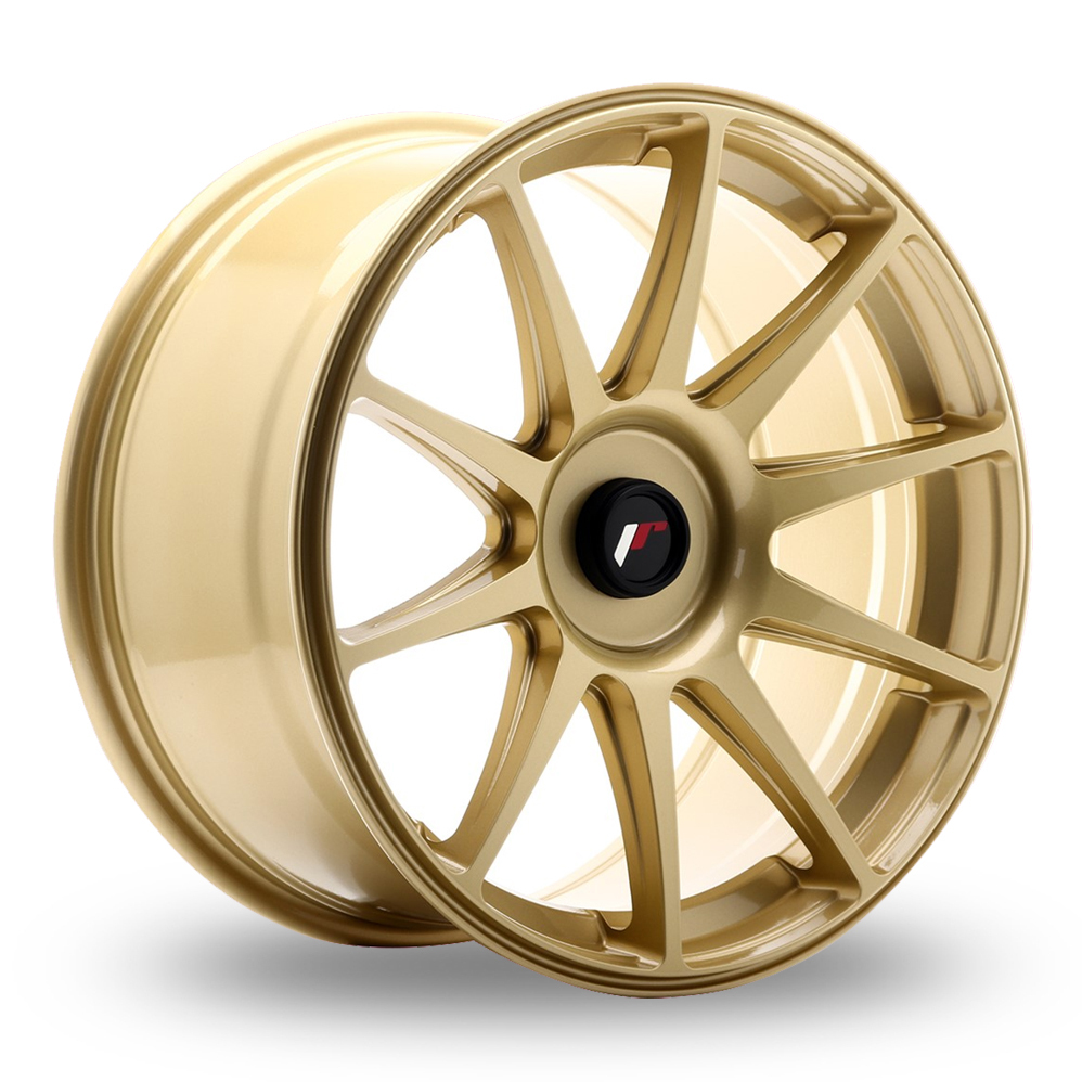 Japan Racing JR11 (8.5x18) (Custom Fitment) Gold 18" Alloy Wheels ...