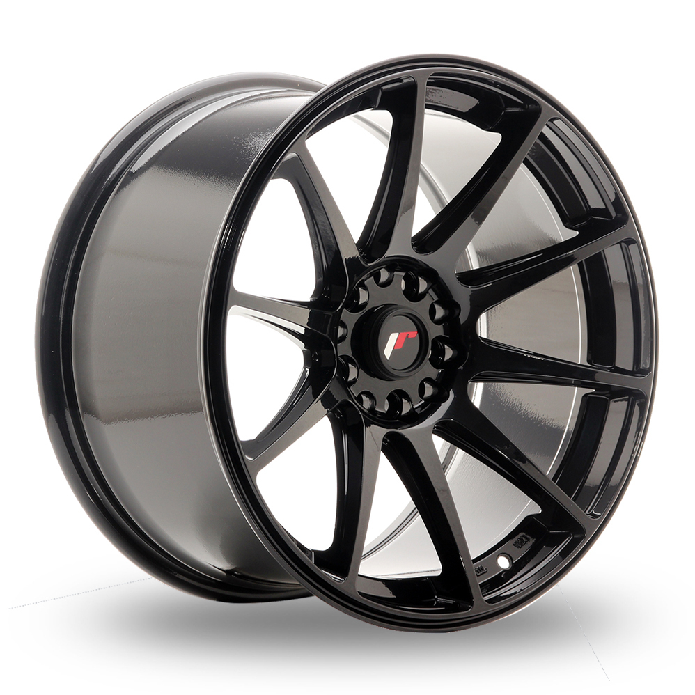 Japan Racing JR11 (Wider Rear) (Special Offer) Gloss Black 19" Wider ...