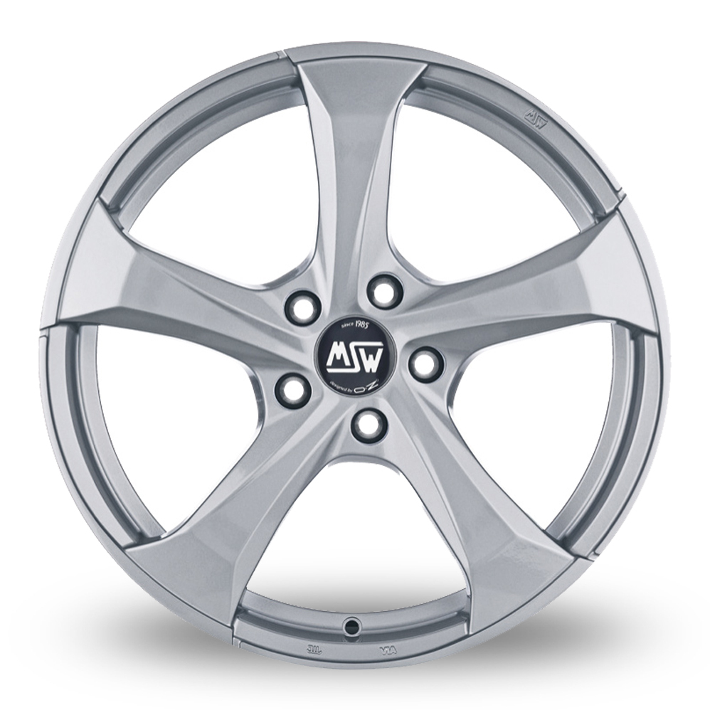 MSW (by OZ) 47 Silver 18" Alloy Wheels - Wheelbase