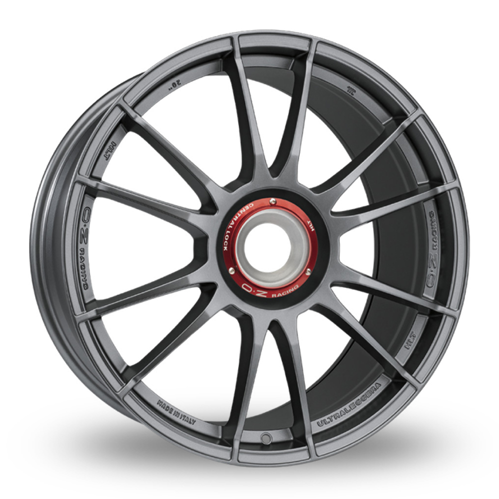OZ Racing Ultraleggera HLT CL Graphite 21" Wider Rear Alloy Wheels - Wheelbase