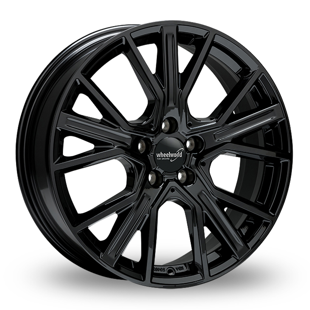 Wheelworld WH34 Black 20" Alloy Wheels - Wheelbase