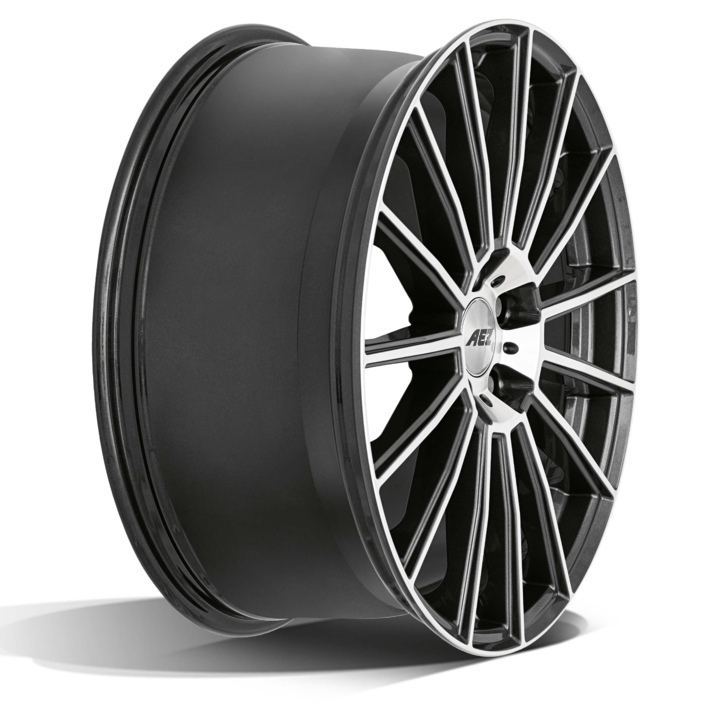 AEZ Steam Gun Metal Polished 18" Alloy Wheels - Wheelbase