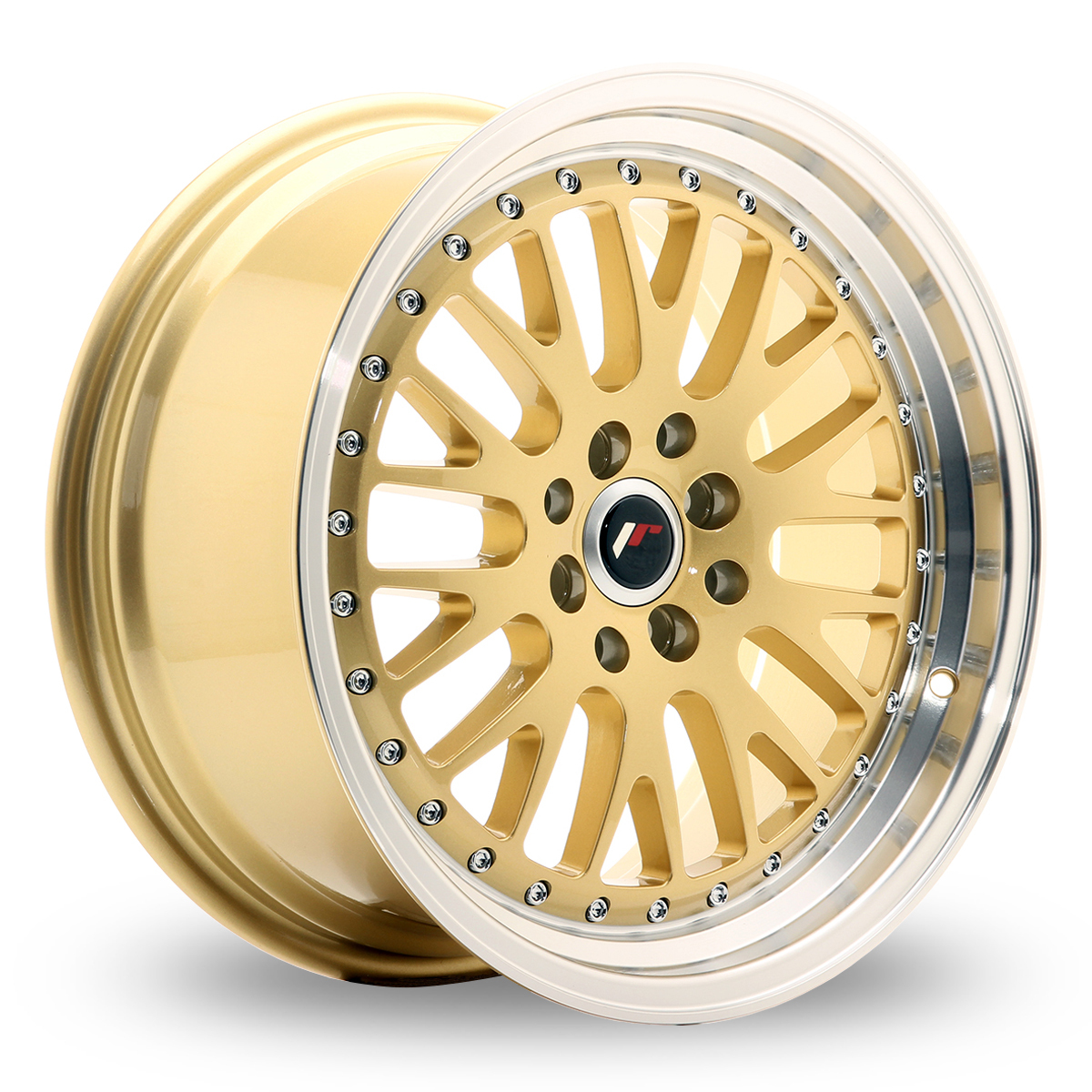 Buy 17" Japan Racing JR10 (8x17) (Special Offer) Gold Machined Lip ...