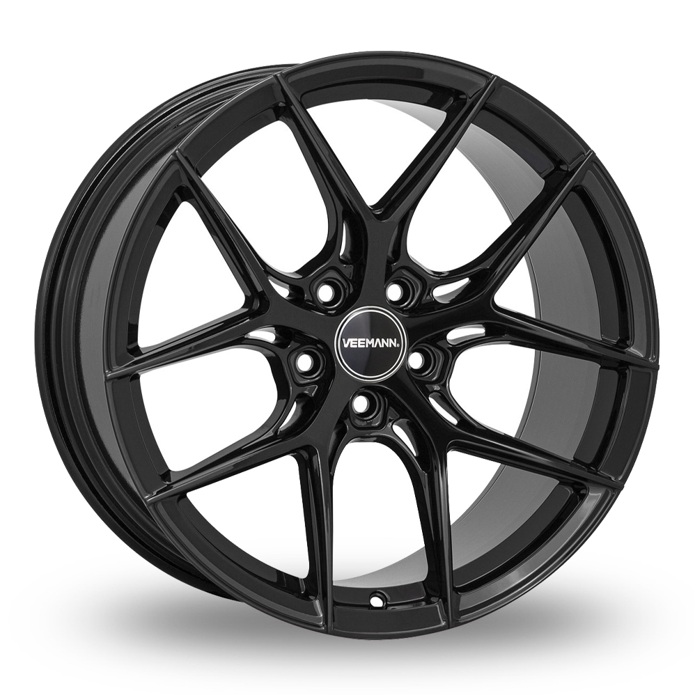 VEEMANN VC580R Gloss Black 20" Alloy Wheels - Wheelbase