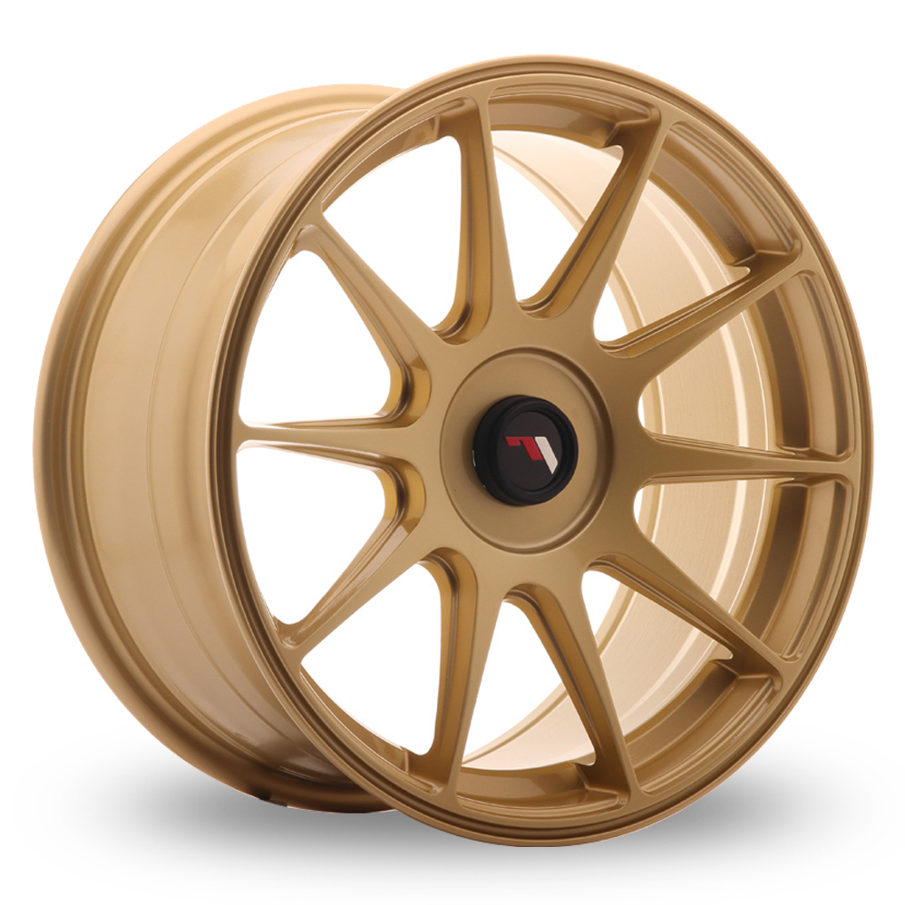 Japan Racing JR11 (8.25x17) (Custom Fitment) Gold 17" Alloy Wheels ...