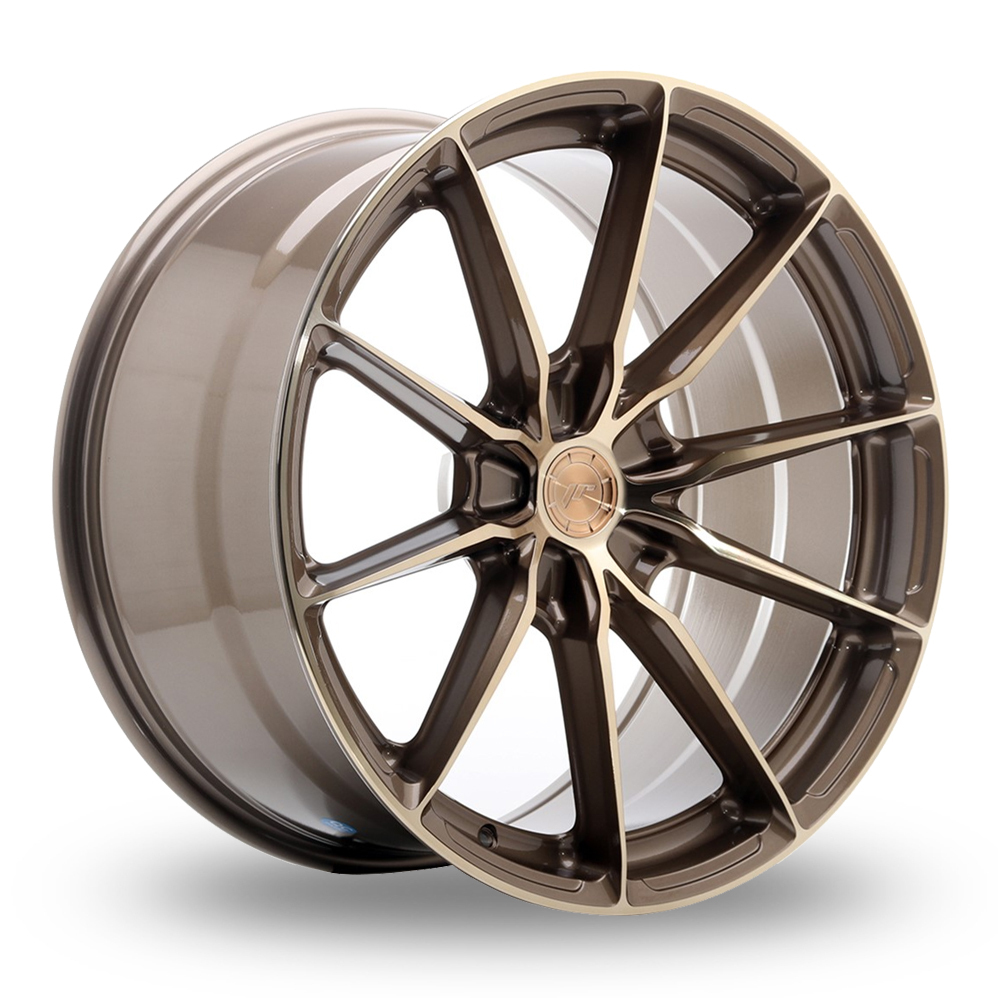Japan Racing JR37 (Wider Rear) Platinum Bronze 20" Wider Rear Alloy ...