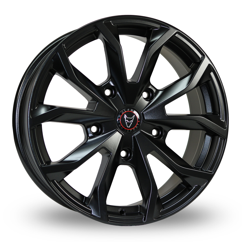 Wolfrace Assassin TRS Matt Black 18" Alloy Wheels - Wheelbase