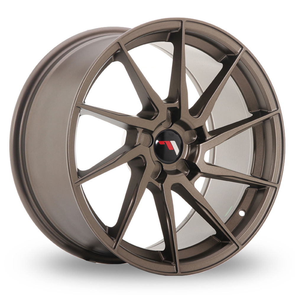 Japan Racing JR36 (Wider Rear) (Custom Fitment) Matt Bronze 18" Wider ...
