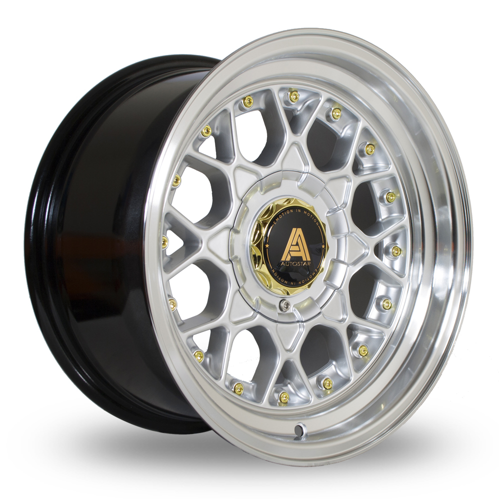 Autostar Sprint Silver 15" Alloy Wheels - Wheelbase
