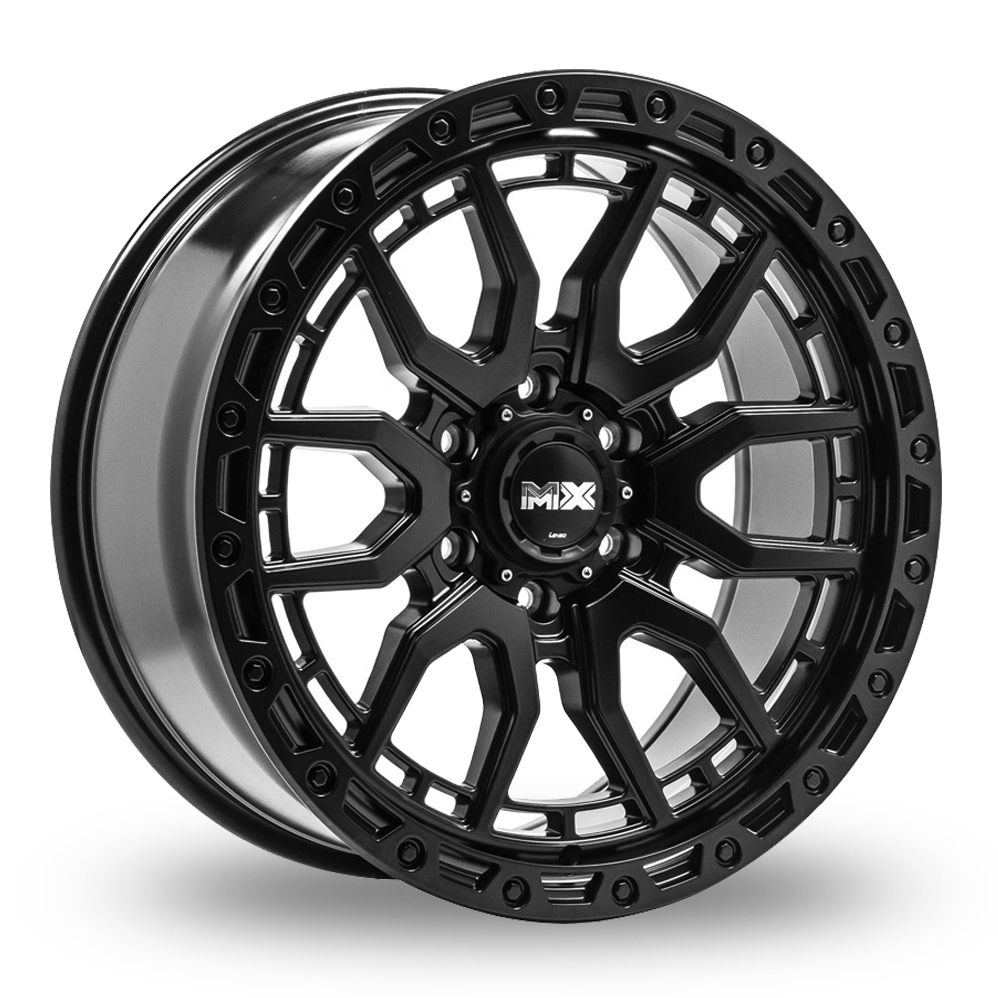 Lenso MX Matt Black 20" Alloy Wheels - Wheelbase