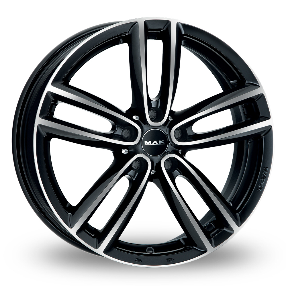 MAK Oxford Black Mirror 18" Alloy Wheels - Wheelbase