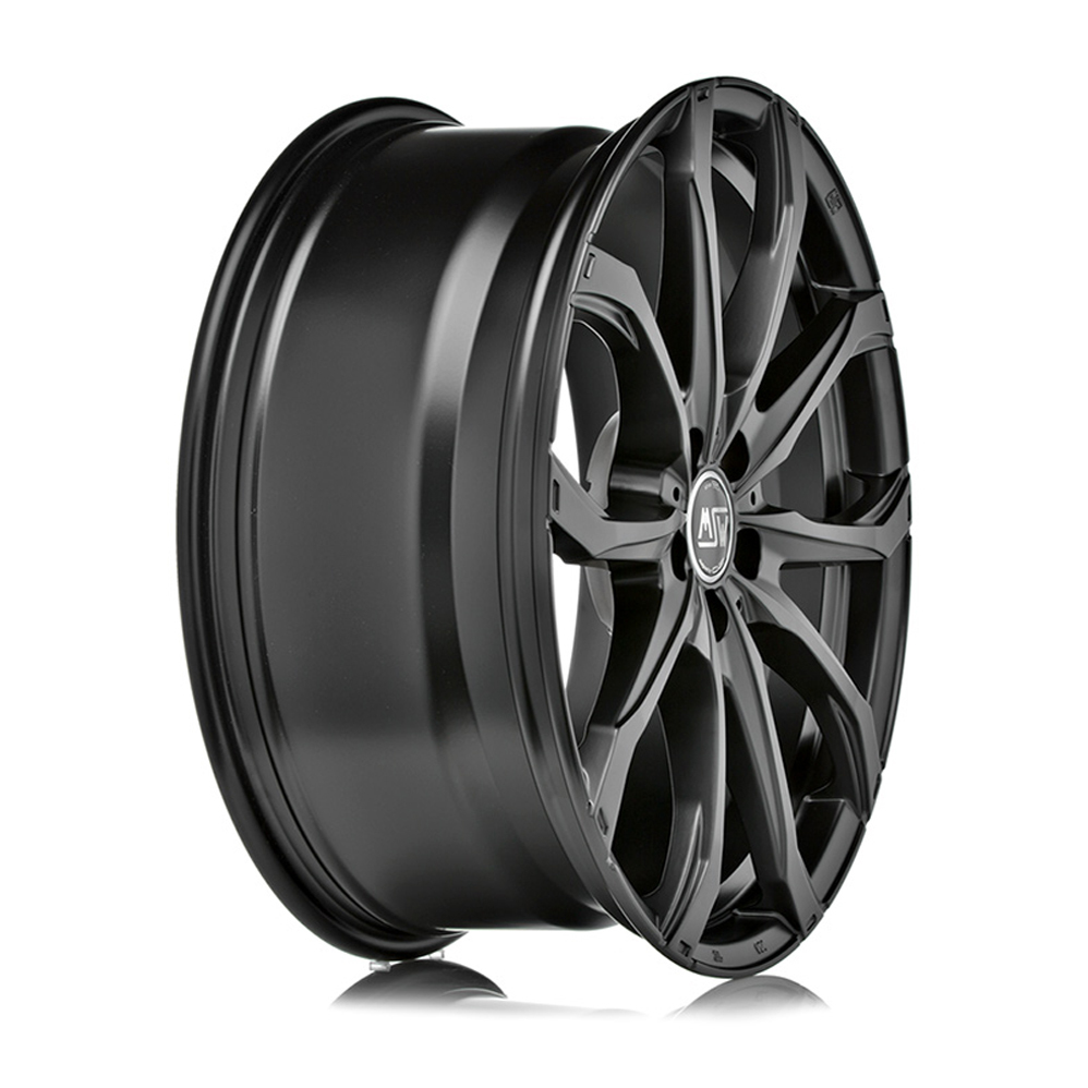 MSW (by OZ) 48 Matt Black 17" Alloy Wheels - Wheelbase