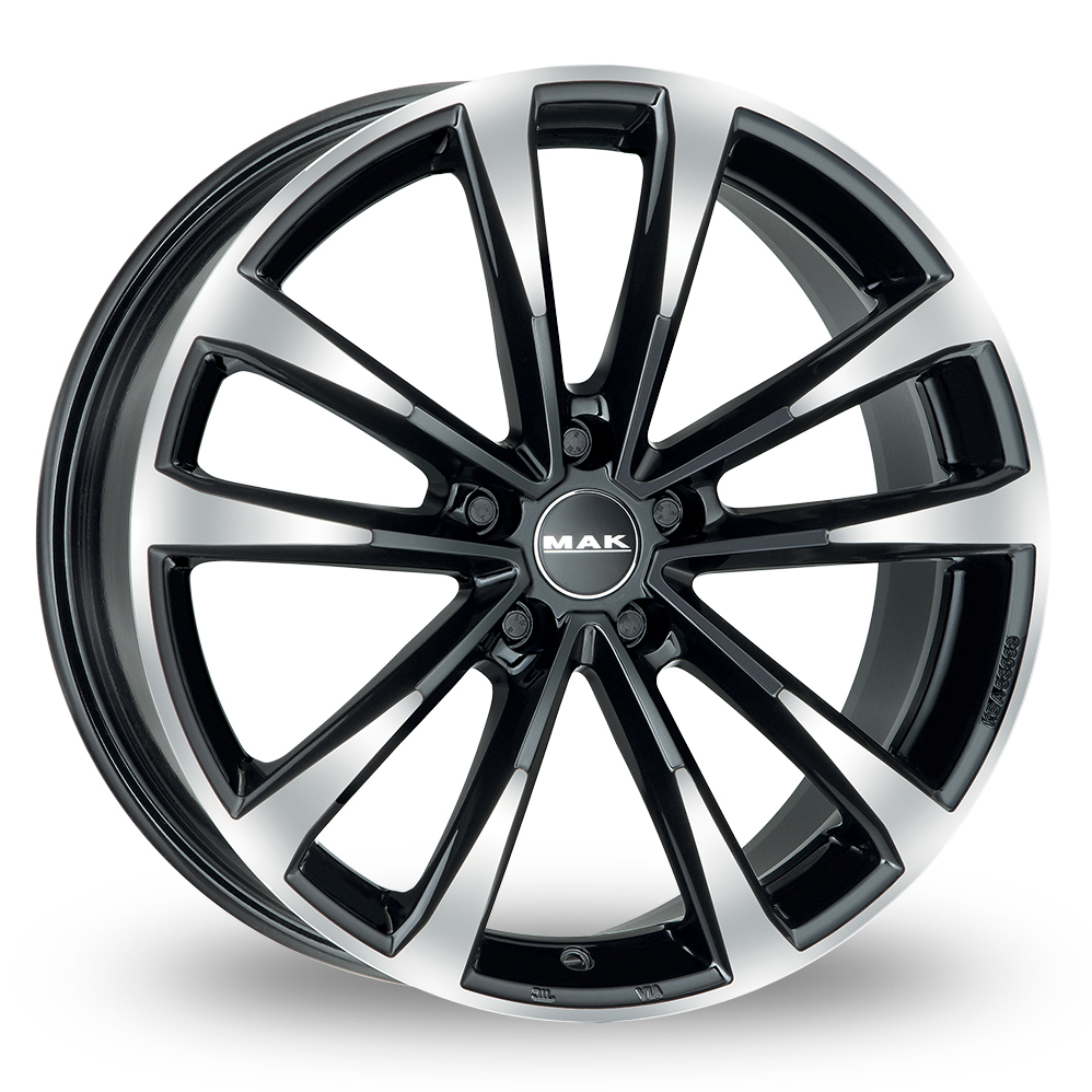 MAK Main Black Mirror 18" Alloy Wheels - Wheelbase