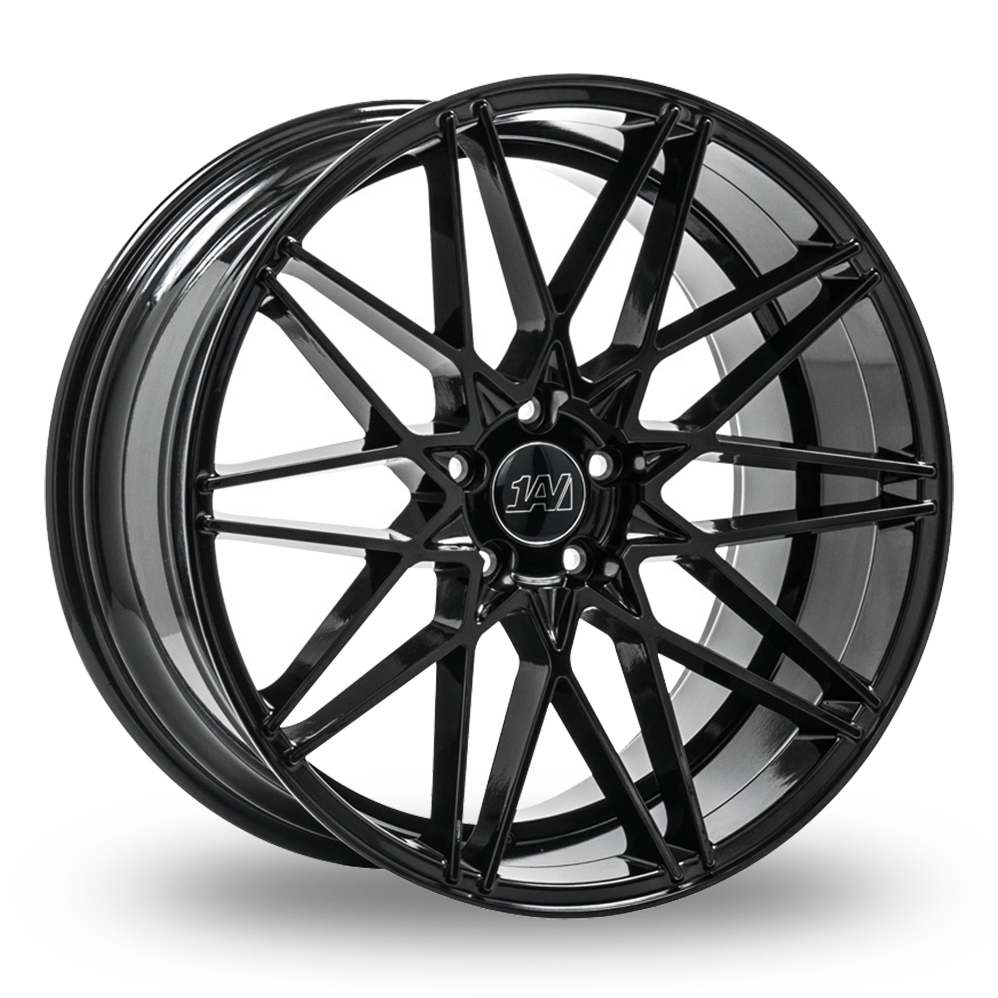 1AV ZX4 Gloss Black 22" Wider Rear Alloy Wheels - Wheelbase