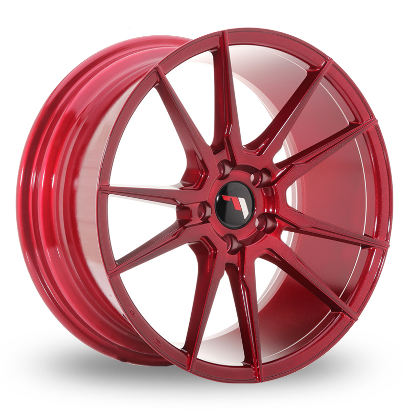 Japan Racing JR21 (8.5x18) Platinum Red 18" Alloy Wheels - Wheelbase