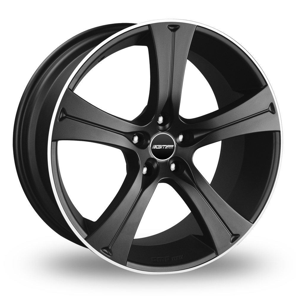 GMP Italia Buran Black Polished Lip 19" Alloy Wheels - Wheelbase