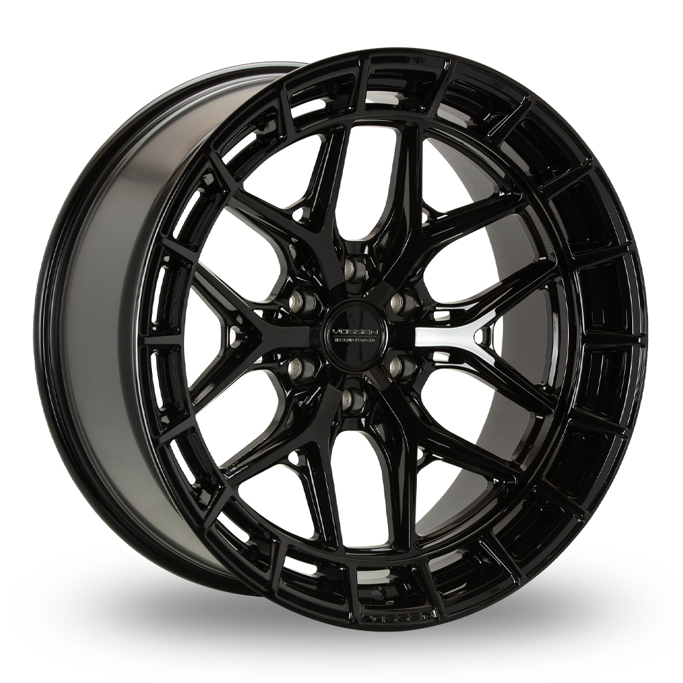 20" Vossen HFX-1 (10.5x20) (Super Deep Concave) Gloss Black Alloy ...