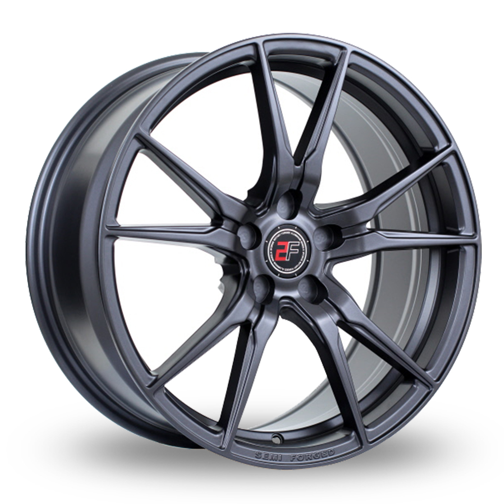 2FORGE ZF2 Matt Gun Metal 19" Alloy Wheels - Wheelbase