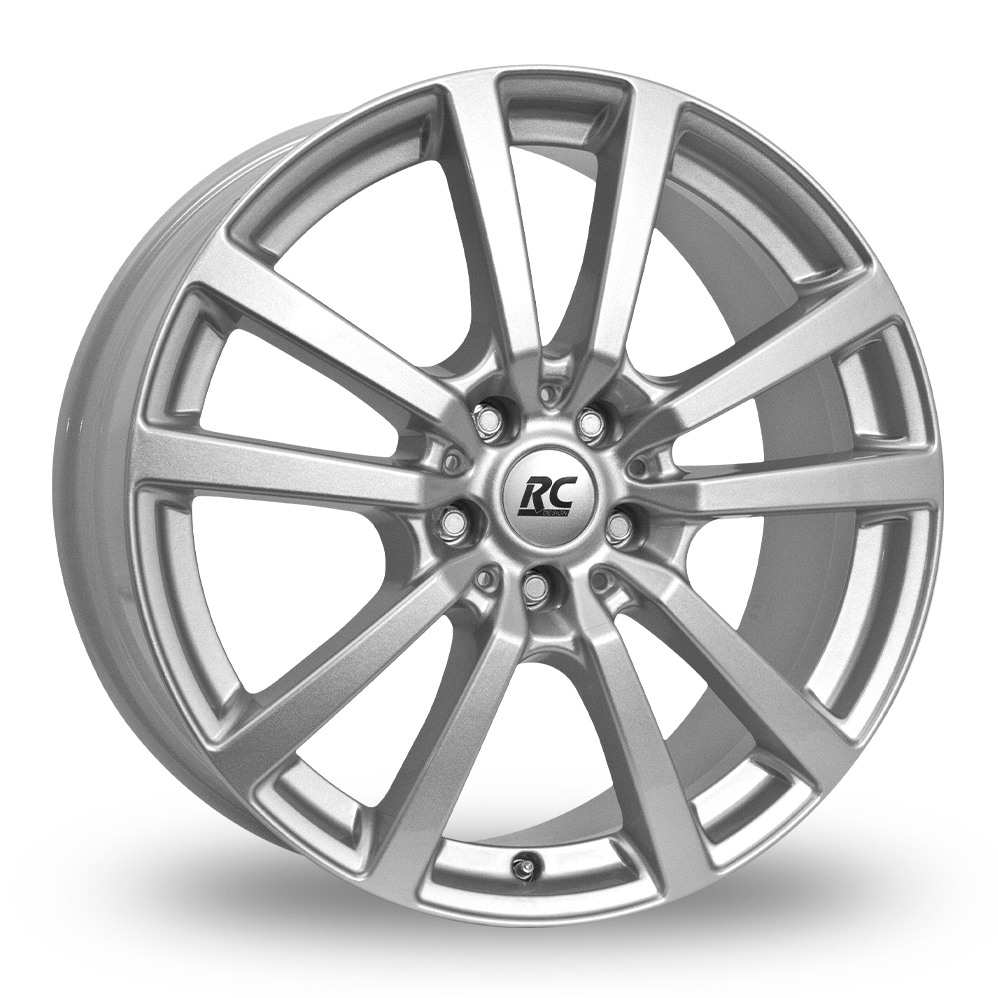 Buy 18" RC Design RC25 Silver Alloy Wheels - Wheelbase