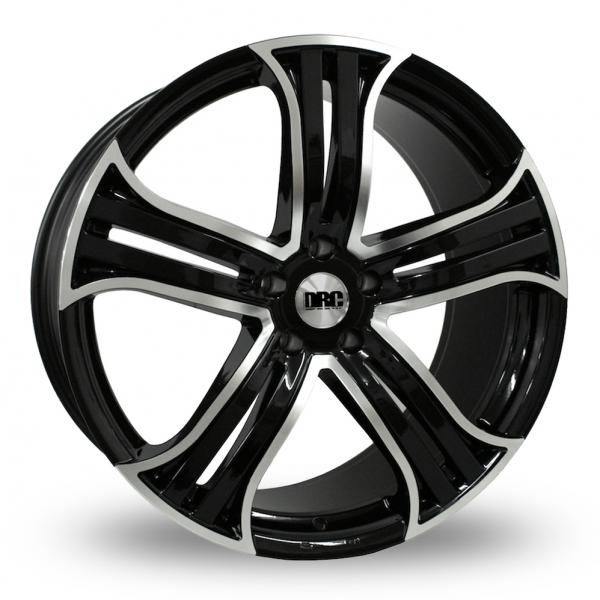 DRC DRR Black Polished 22" Alloy Wheels - Wheelbase