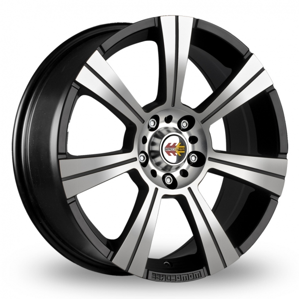 Momo Predator Black Polished 15" Alloy Wheels - Wheelbase