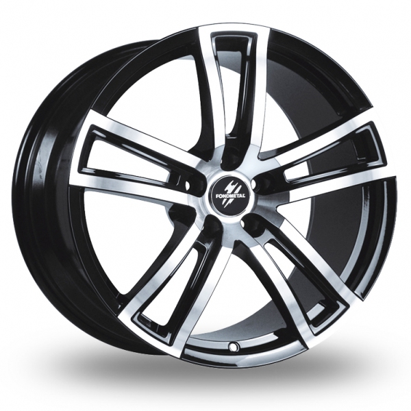 Fondmetal Tech 6 Black Polished 18" Alloy Wheels - Wheelbase