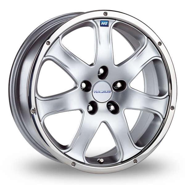 Radius R10 Silver 17" Alloy Wheels - Wheelbase