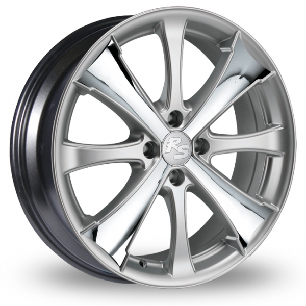 RS GT4 Silver Polished 17" Alloy Wheels - Wheelbase