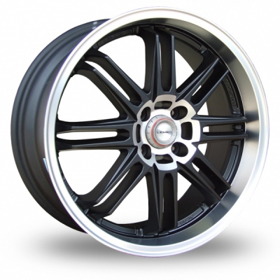 Samurai SC03 Black Polished 17" Alloy Wheels - Wheelbase