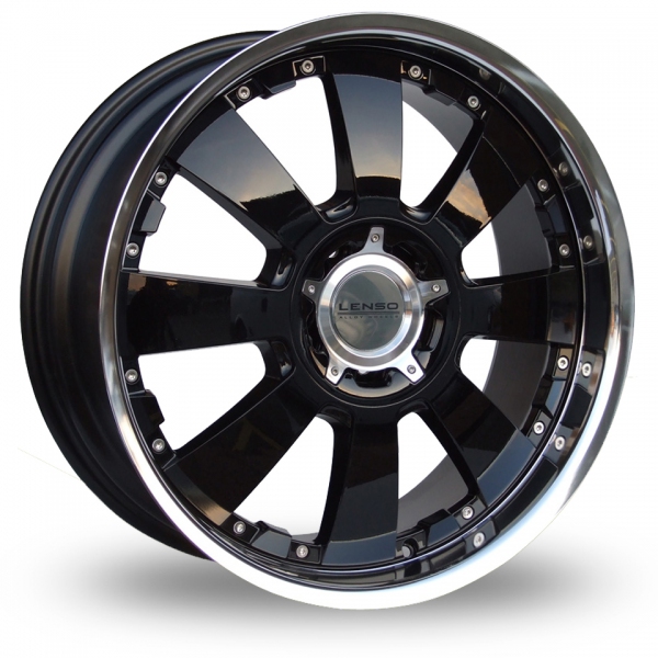 Lenso Concerto BKM Black 22" Alloy Wheels - Wheelbase