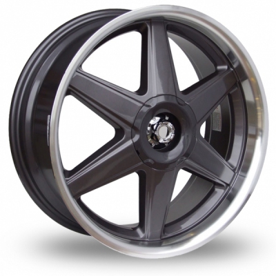 Lenso Reizen Gun Metal Polished 18" Alloy Wheels - Wheelbase