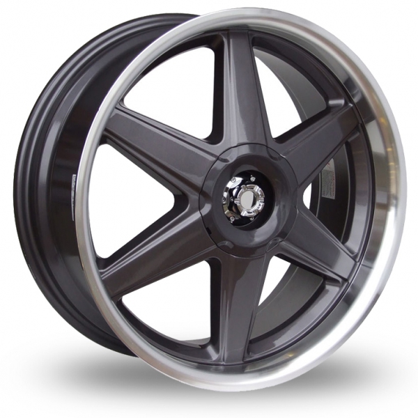 Lenso Reizen Gun Metal Polished 18" Alloy Wheels - Wheelbase