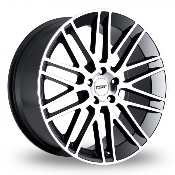 TSW Croft Gun Metal Polished 18" Alloy Wheels - Wheelbase
