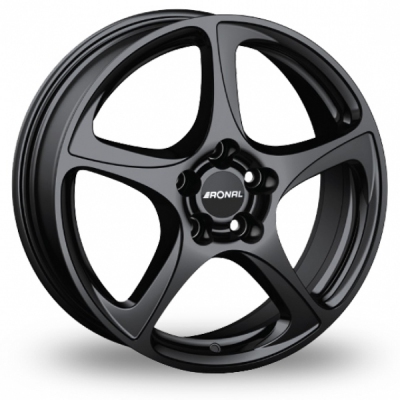 Ronal R53 Matt Black 17" Alloy Wheels - Wheelbase