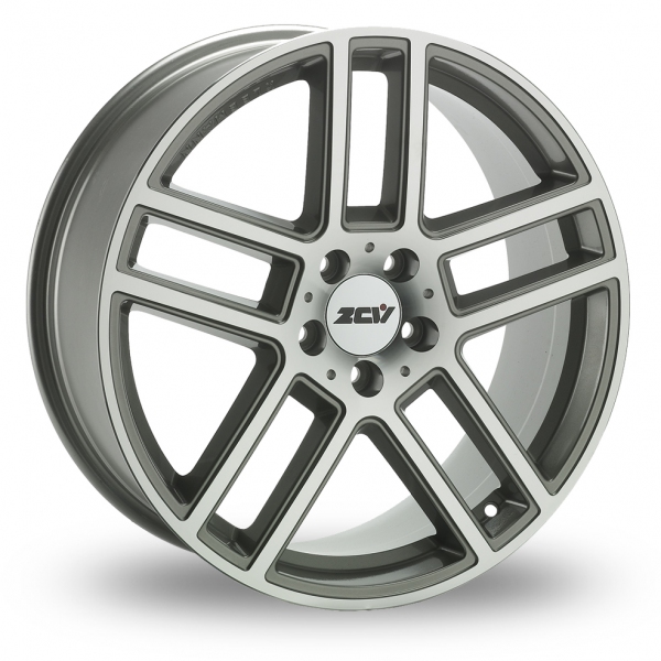 ZCW K1 Gun Metal Polished 19" Alloy Wheels - Wheelbase
