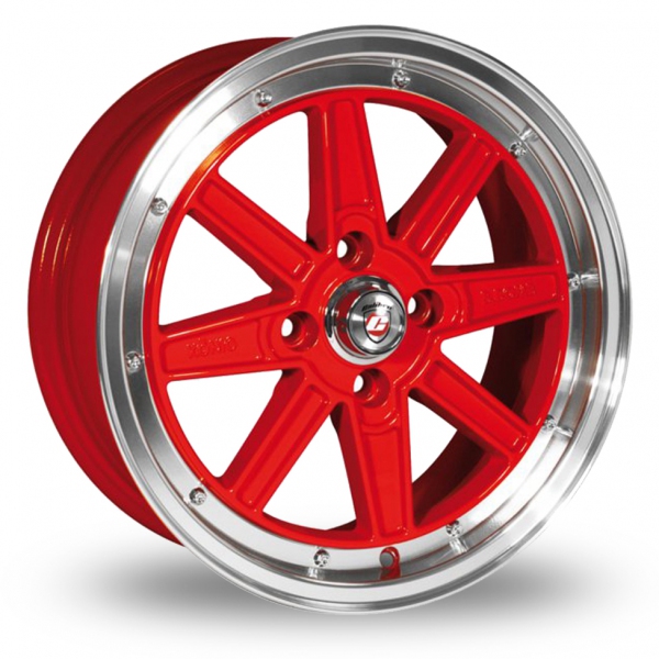 Calibre Bomb Red 15" Alloy Wheels - Wheelbase