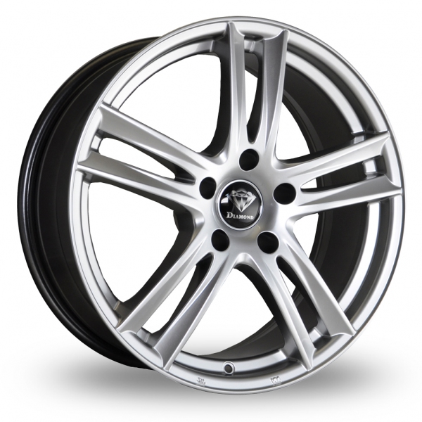 Diamond Centro Silver 18" Alloy Wheels - Wheelbase