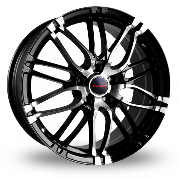 Dare Phantom Black Polished 18" Alloy Wheels - Wheelbase