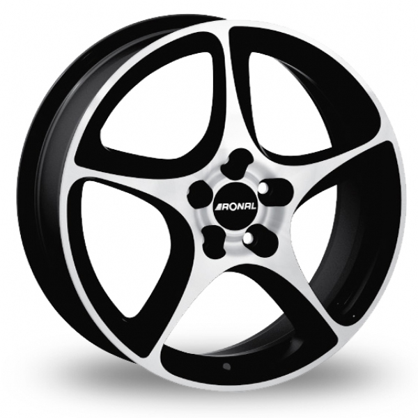 Ronal R53 Black Polished 17" Alloy Wheels - Wheelbase