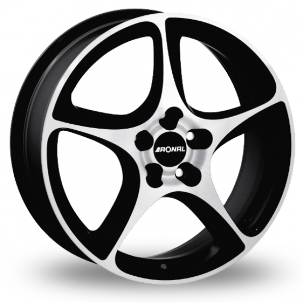 Ronal R53 Black Polished 18" Alloy Wheels - Wheelbase